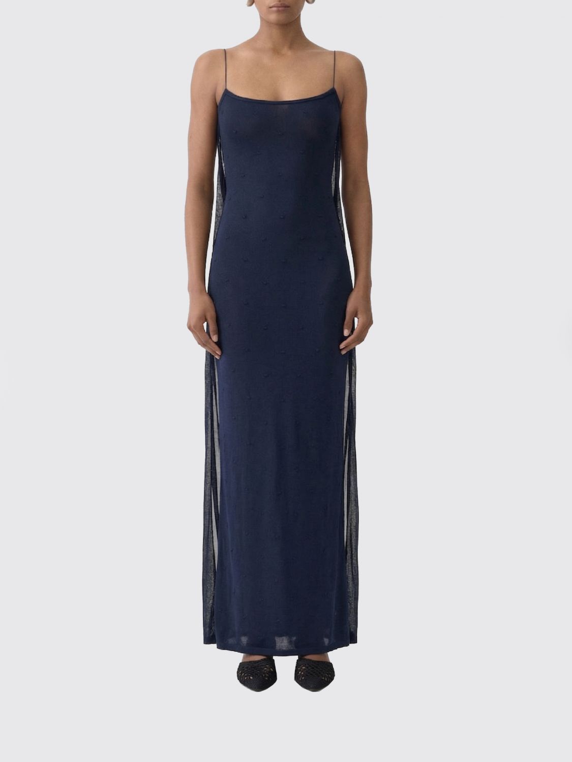 JACQUEMUS Jacquemus Viscose Knit Maxi Dress