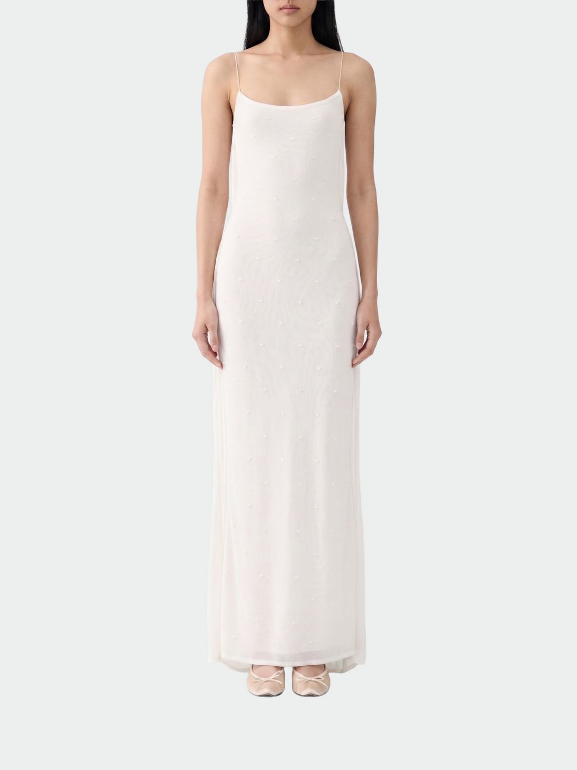 JACQUEMUS Jacquemus Viscose Knit Maxi Dress