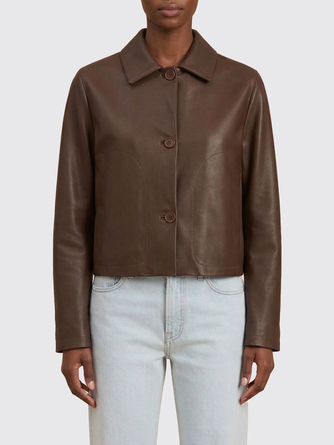 SALVATORE SANTORO Salvatore Santoro Leather Jacket