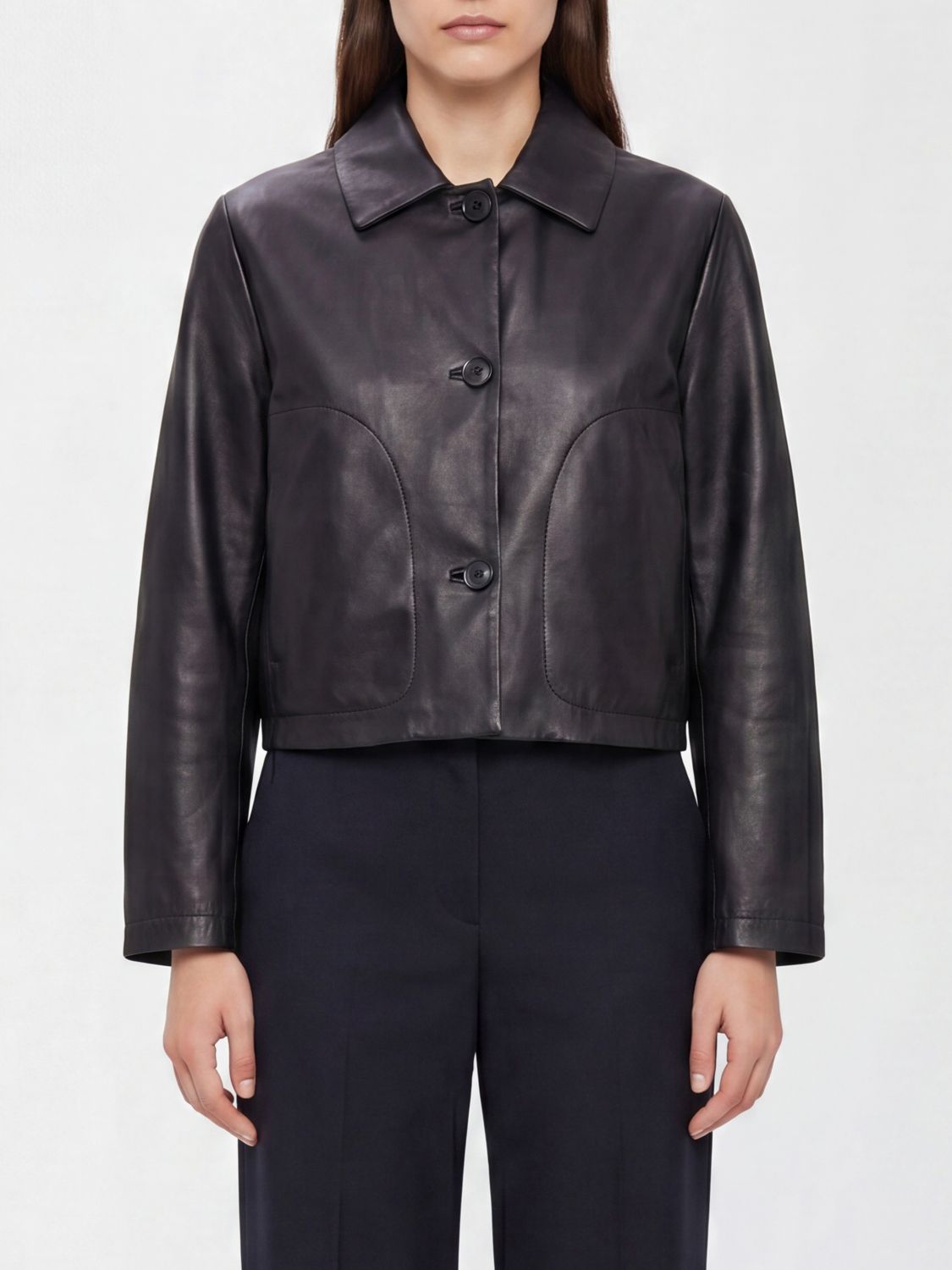 SALVATORE SANTORO Salvatore Santoro Leather Jacket