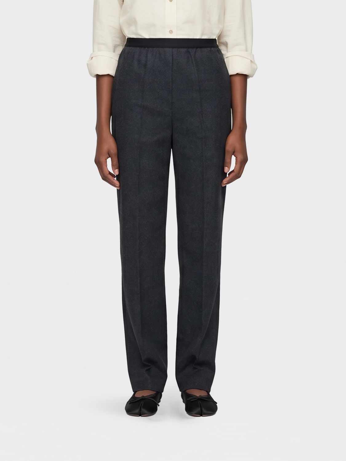 MAISON MARGIELA Maison Margiela Slim Fit Virgin Wool Trousers