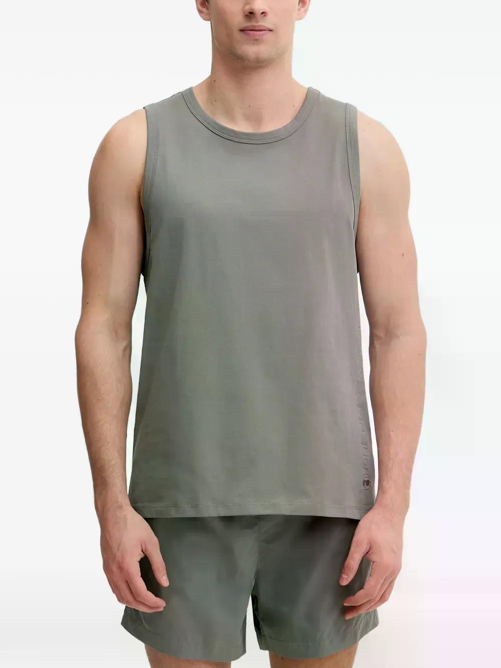 KARL LAGERFELD Logo-Print Tank Top