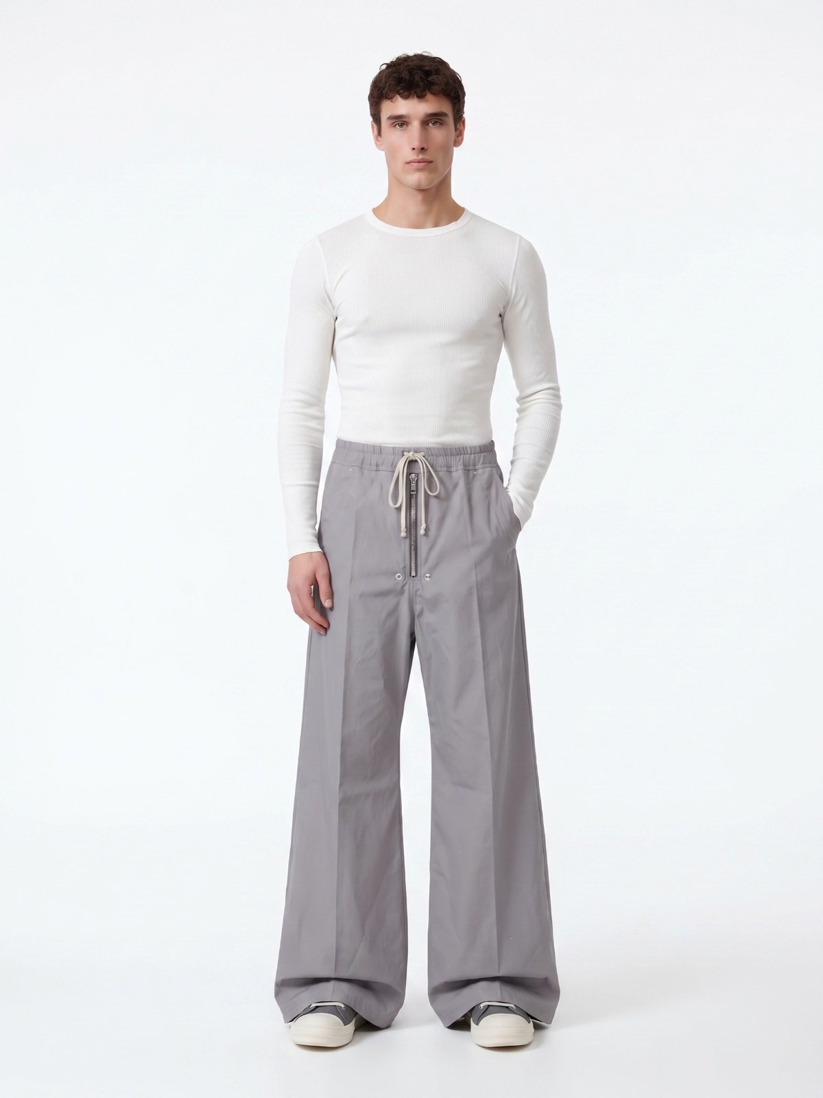 VIVIENNE WESTWOOD Vivienne Westwood Wide Leg Cotton Trousers