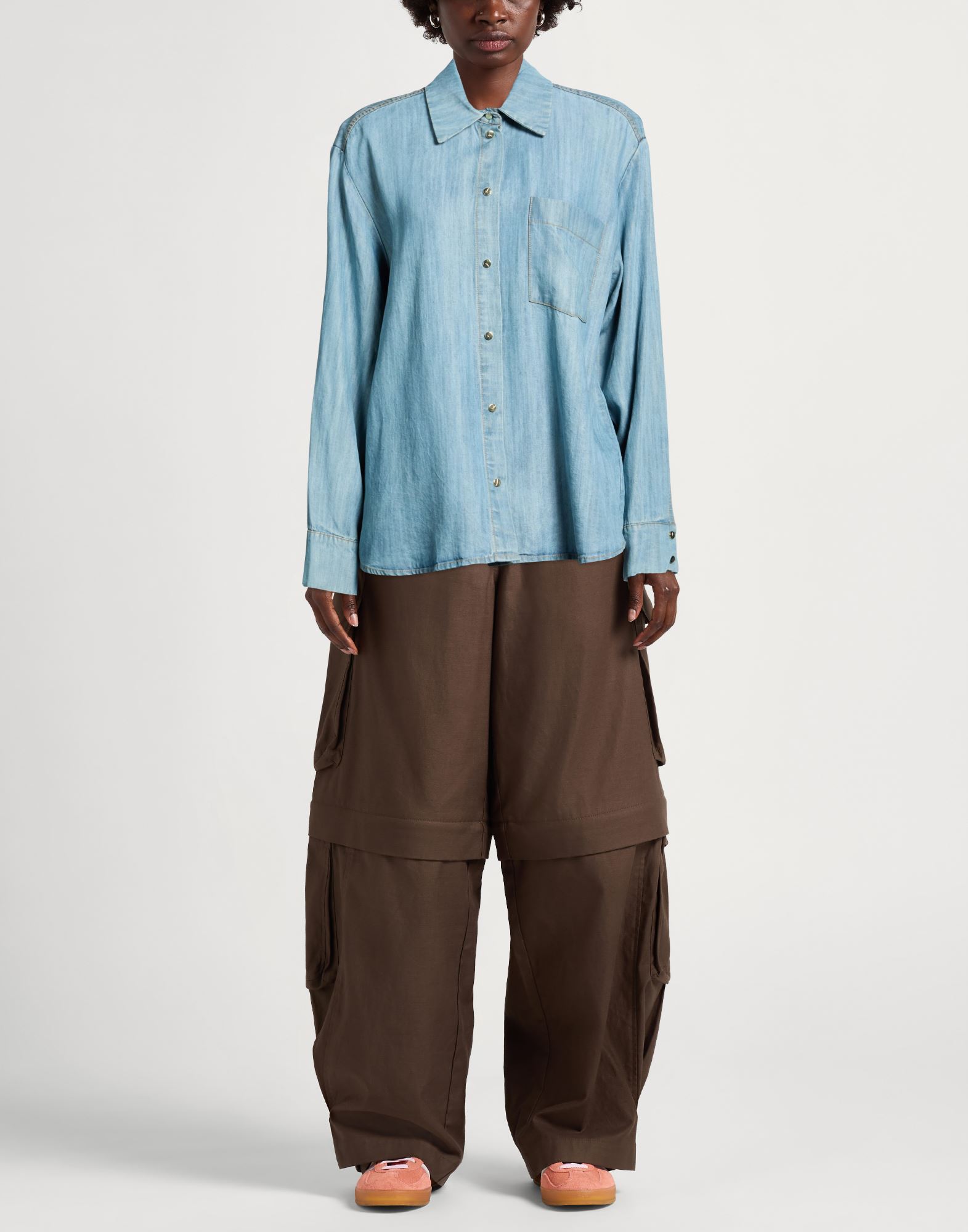 KAOS KAOS JEANS Denim Lyocell Shirt
