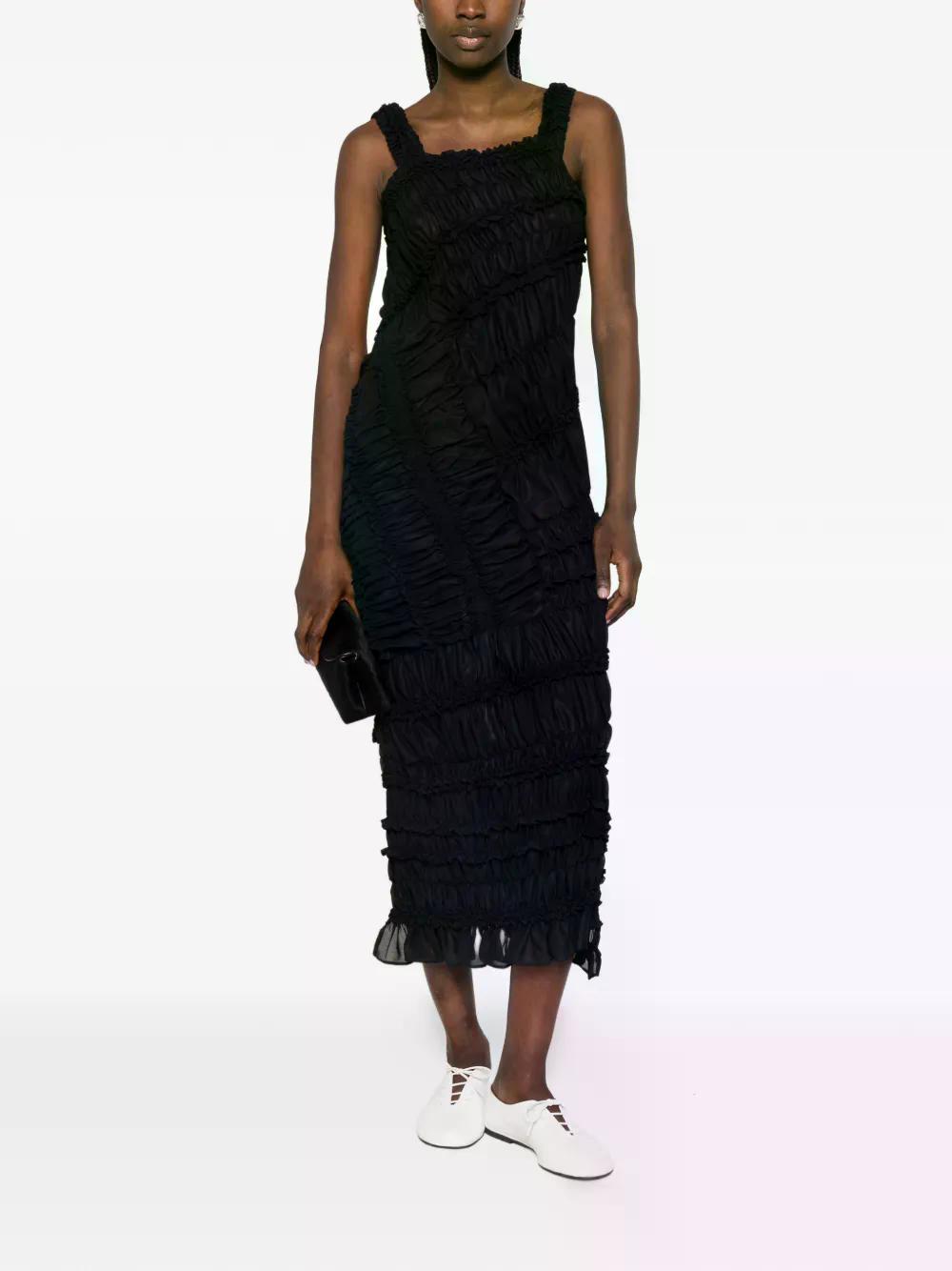 MAGDA BUTRYM Ruffled Midi Dress