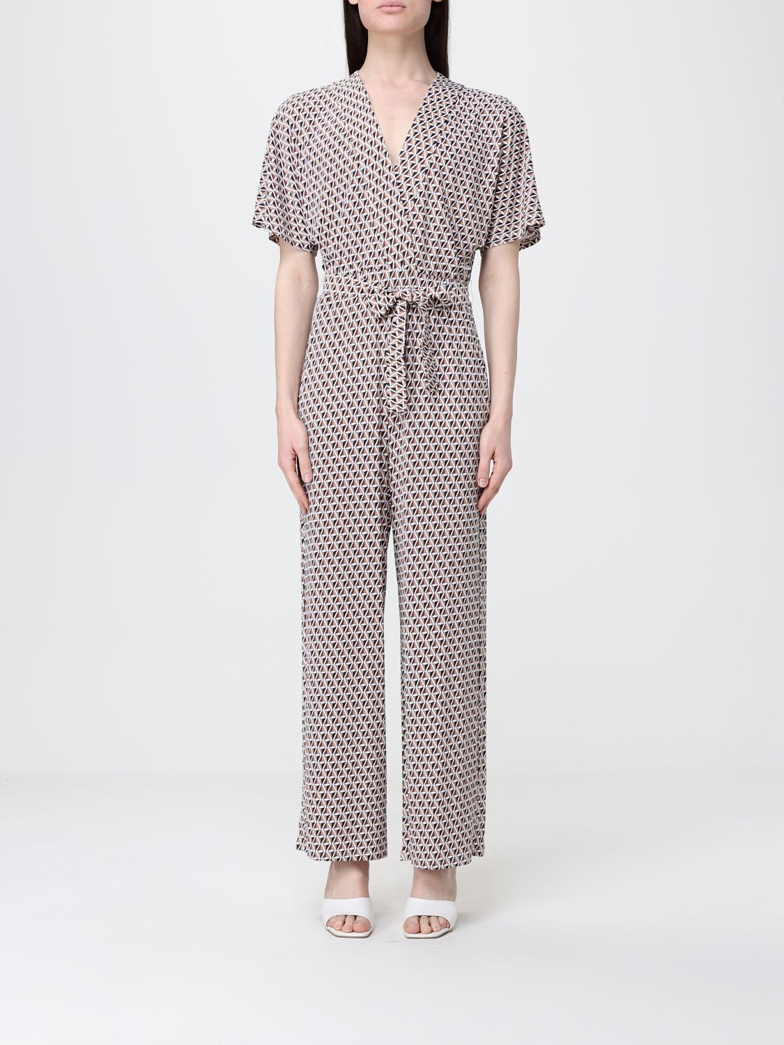 ADRIANA DEGREAS Adriana Degreas Graphic-Print Flared Trousers