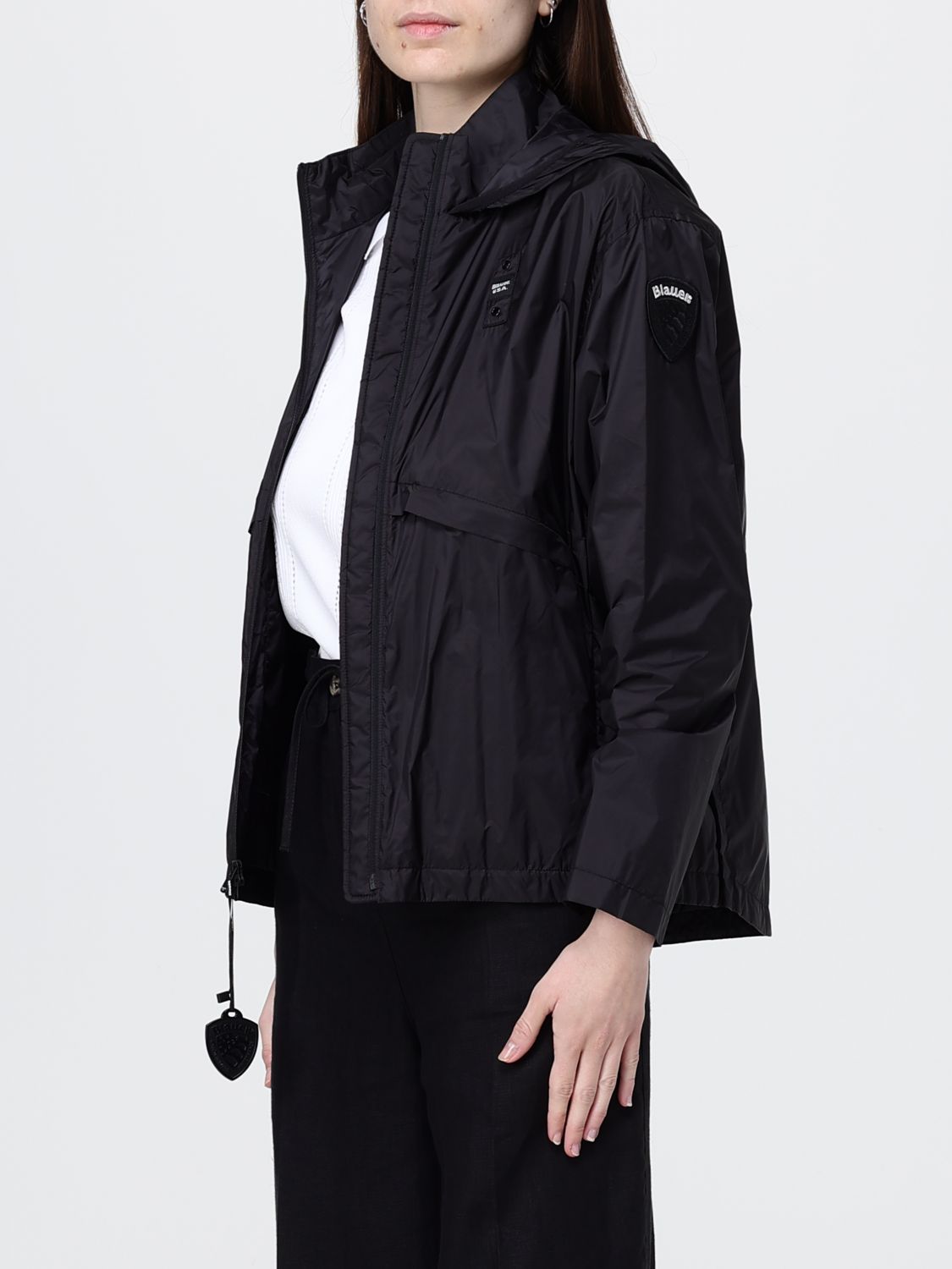 BLAUER. Blauer Polyester Hooded Jacket