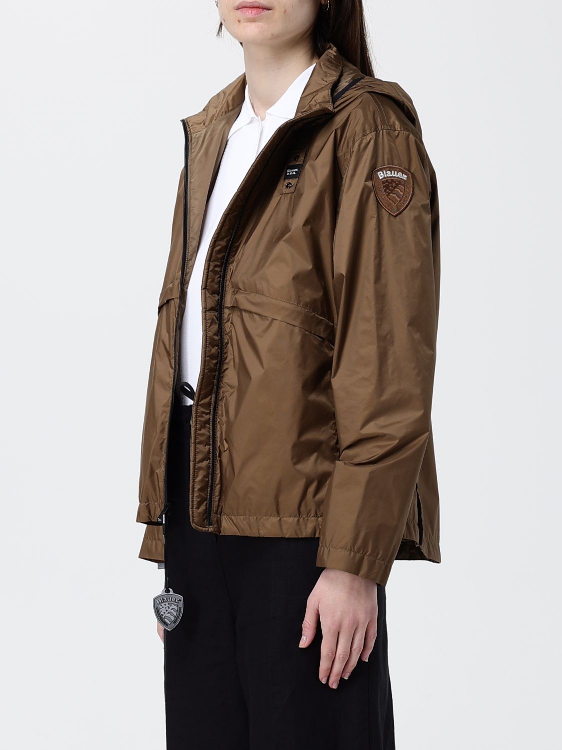 BLAUER. Blauer Polyester Hooded Jacket