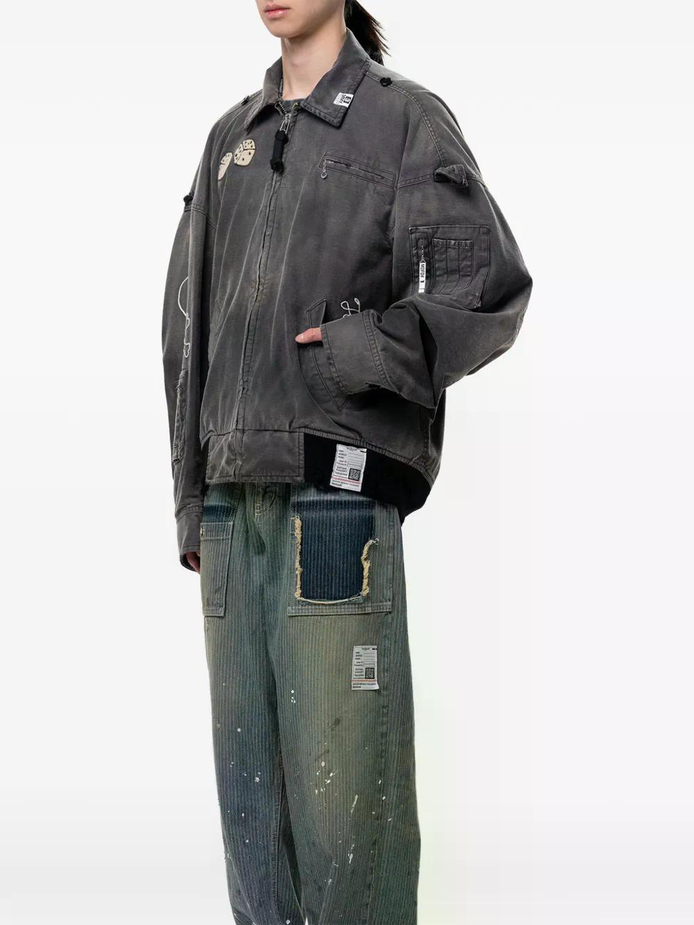 MIHARA YASUHIRO Sun Faded Military Jacket