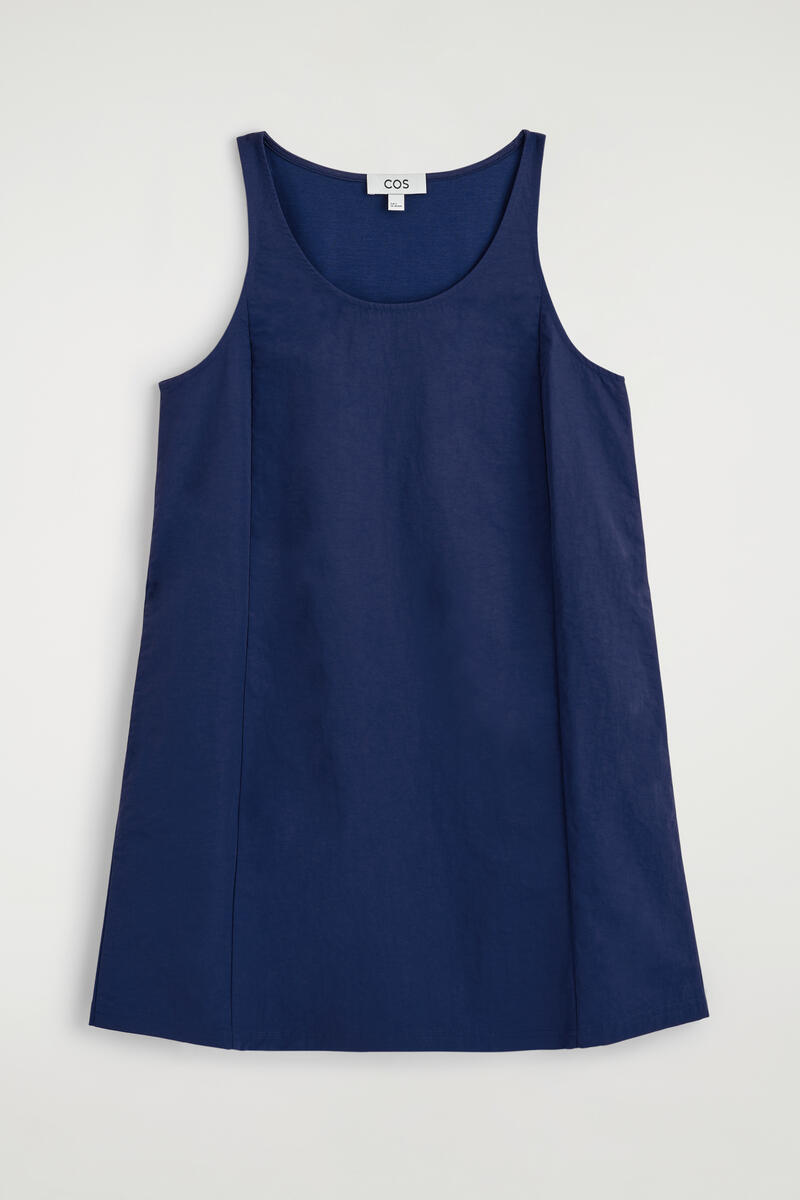 boden linen shirt dress Boden Women's Mae Linen Blend Shirt Dress in Blue