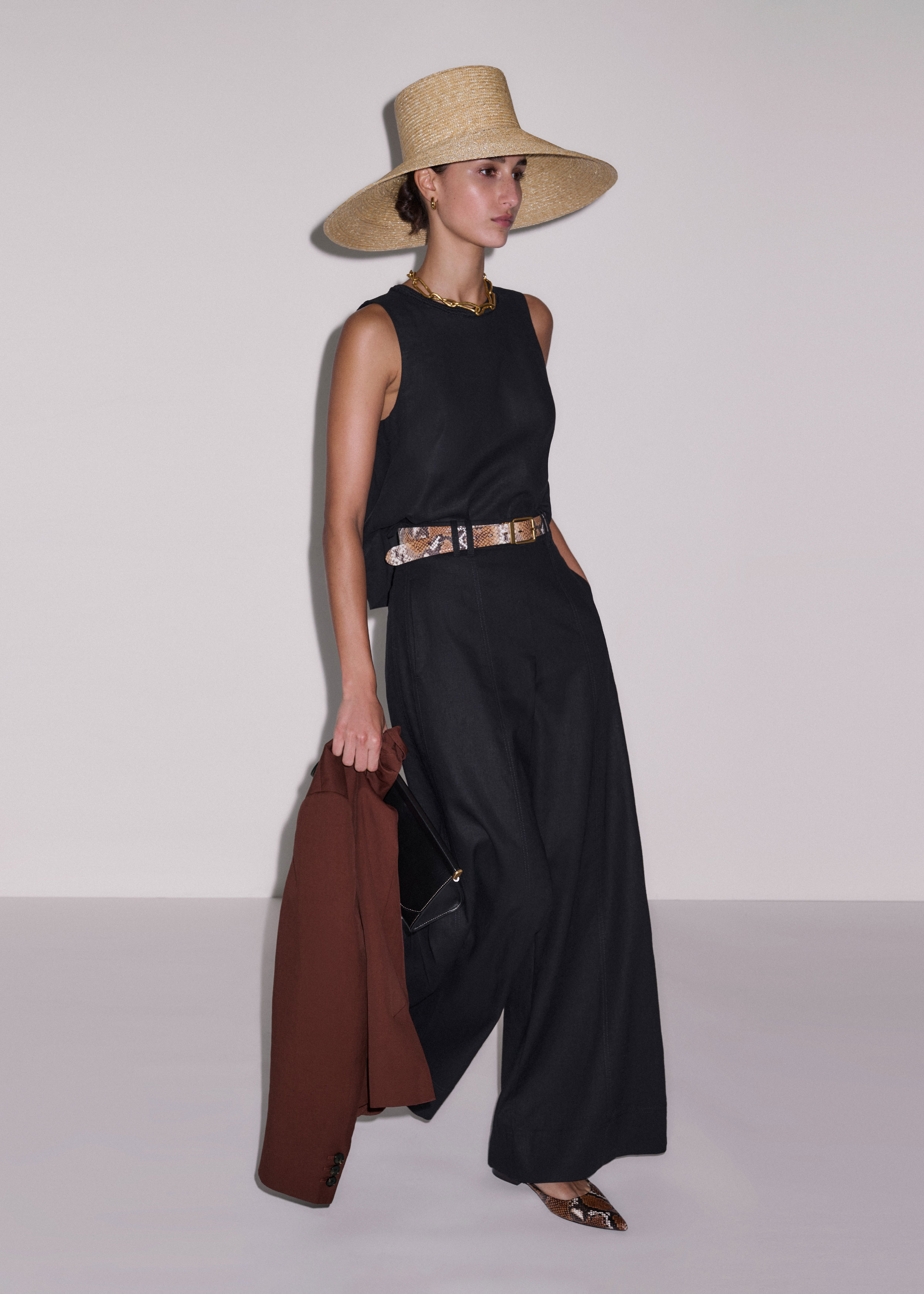 ME+EM Wide-Leg Trousers
