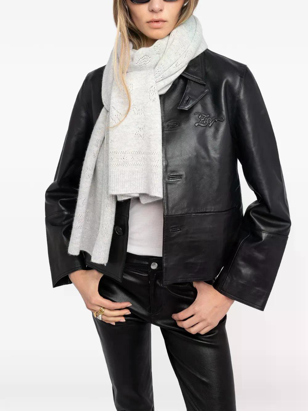 ZADIG&VOLTAIRE demi pointelle scarf