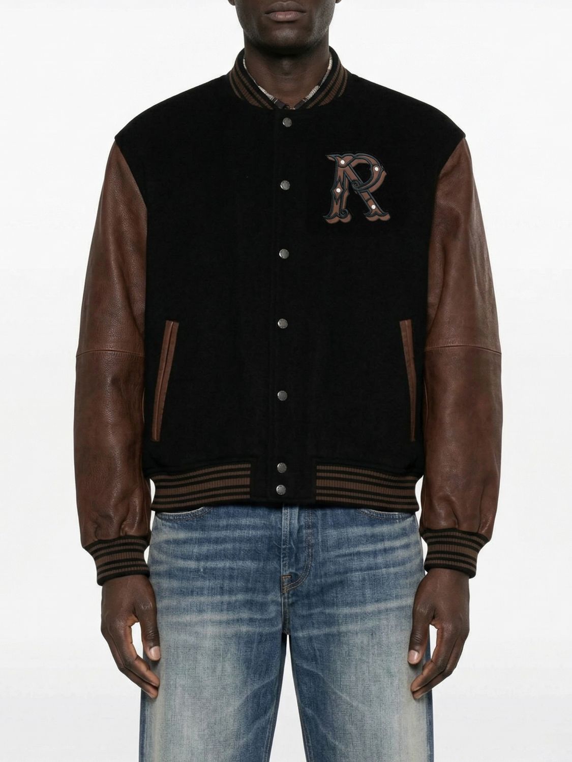 REPRESENT Represent Wool Blend Bomber Jacket