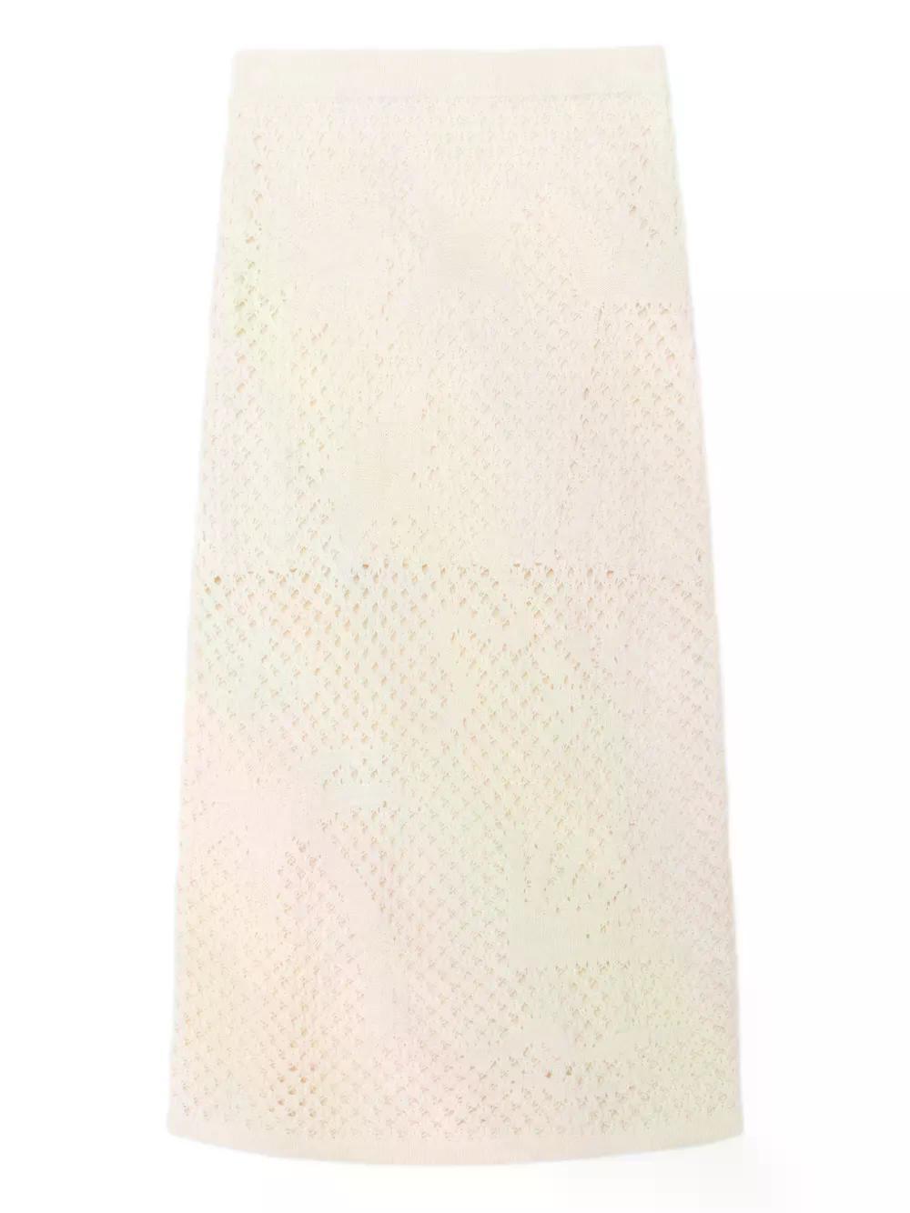 ZADIG&VOLTAIRE Zadig&Voltaire Soly Graphic Open Knit Skirt