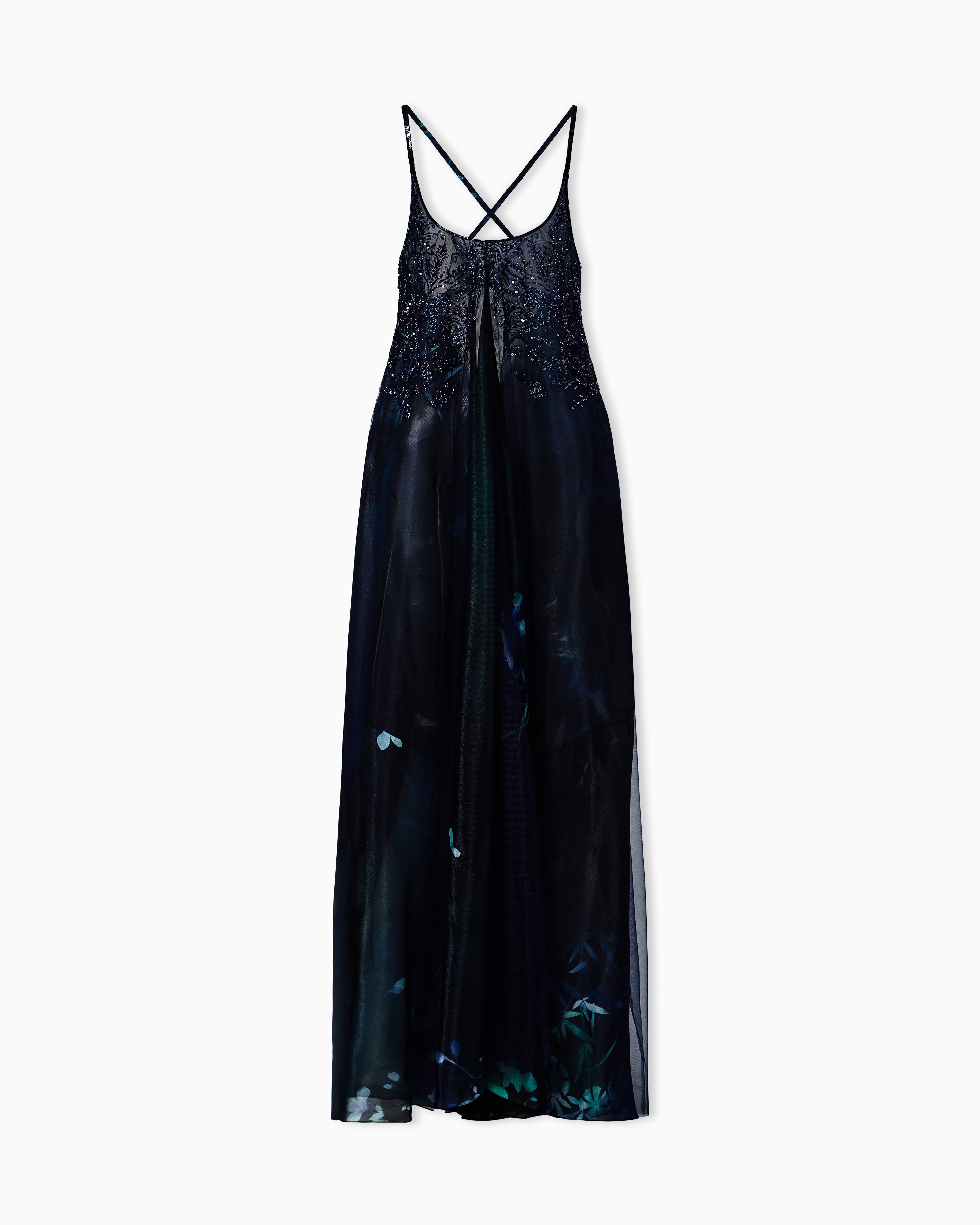 GIORGIO ARMANI GIORGIO ARMANI Embroidered Long Dress