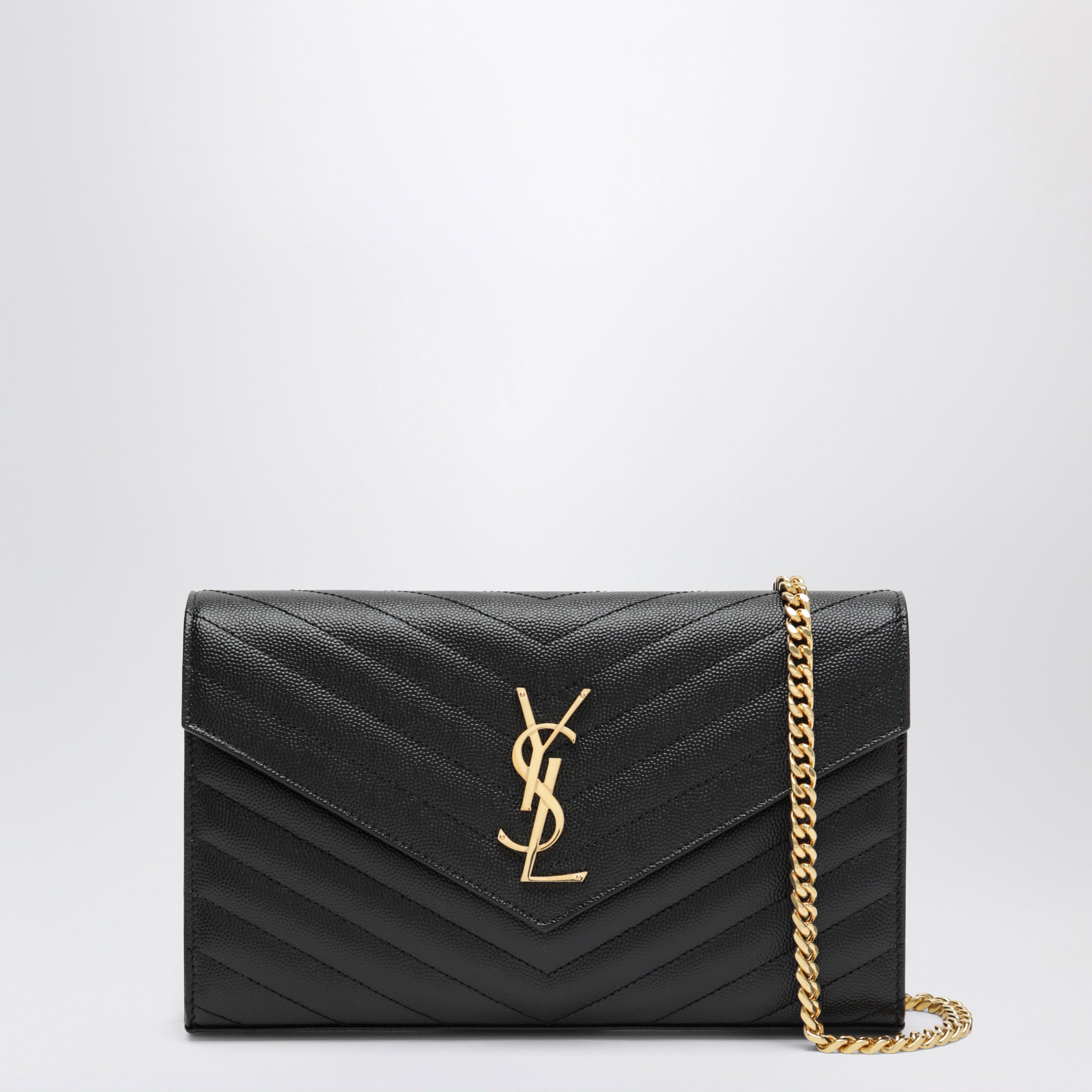 SAINT LAURENT Saint Laurent Cassandre Chain Pouch