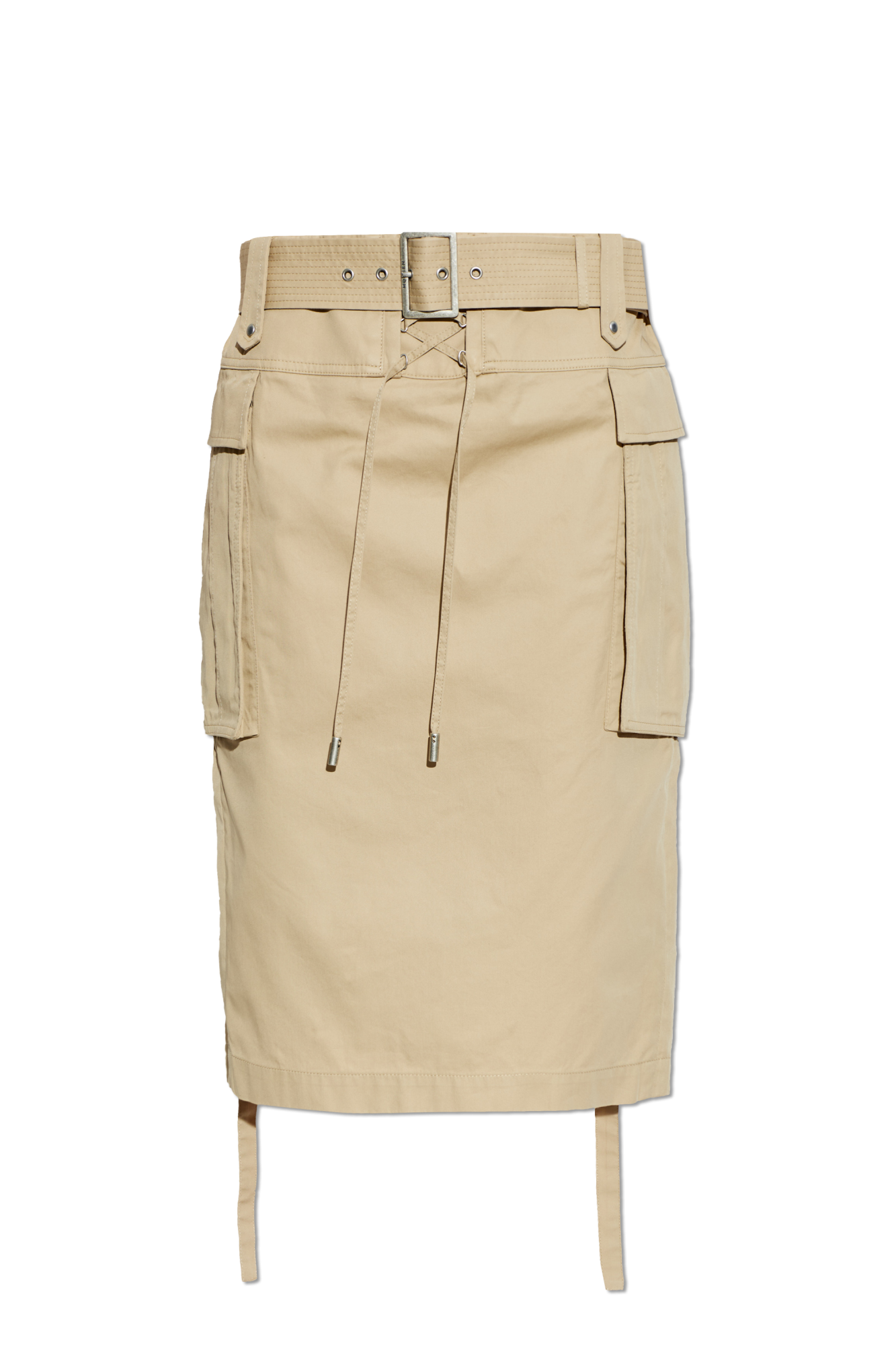 ALEXANDER MCQUEEN Mid-Length Skirt with Cargo Pockets