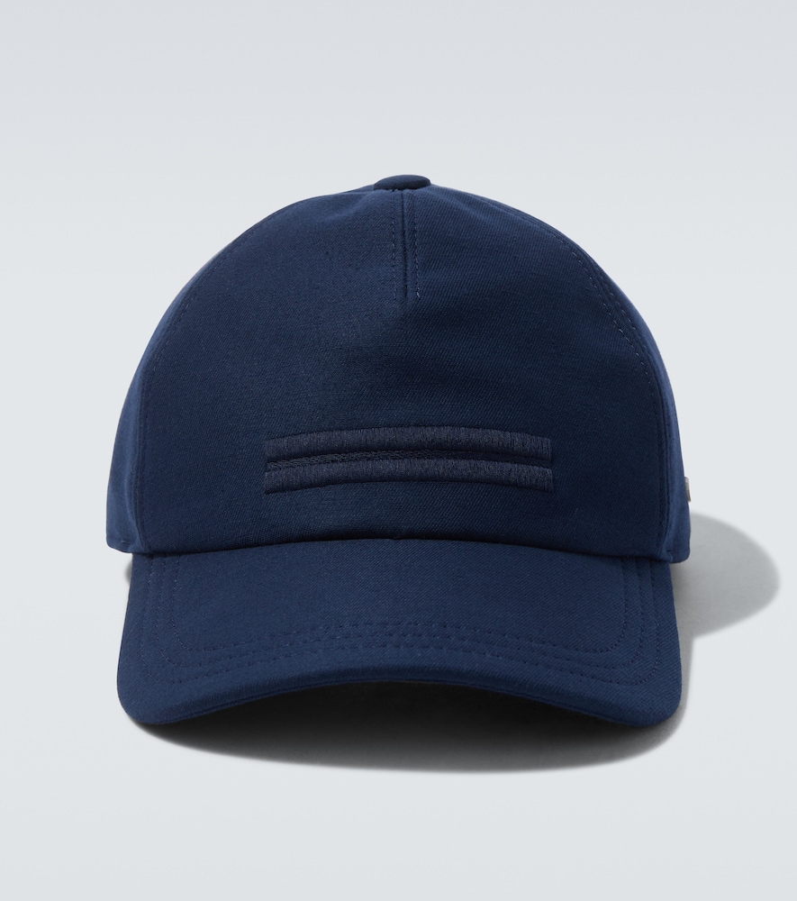 ZEGNA Zegna Embroidered Cotton Baseball Cap