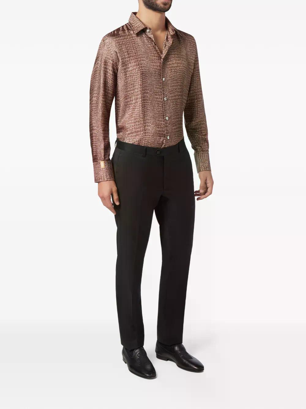 BILLIONAIRE patterned shirt