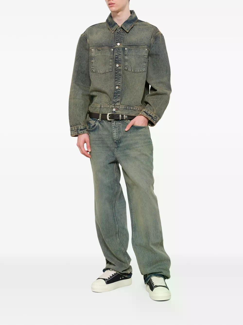 REPRESENT Represent Chest-Pocket Denim Jacket