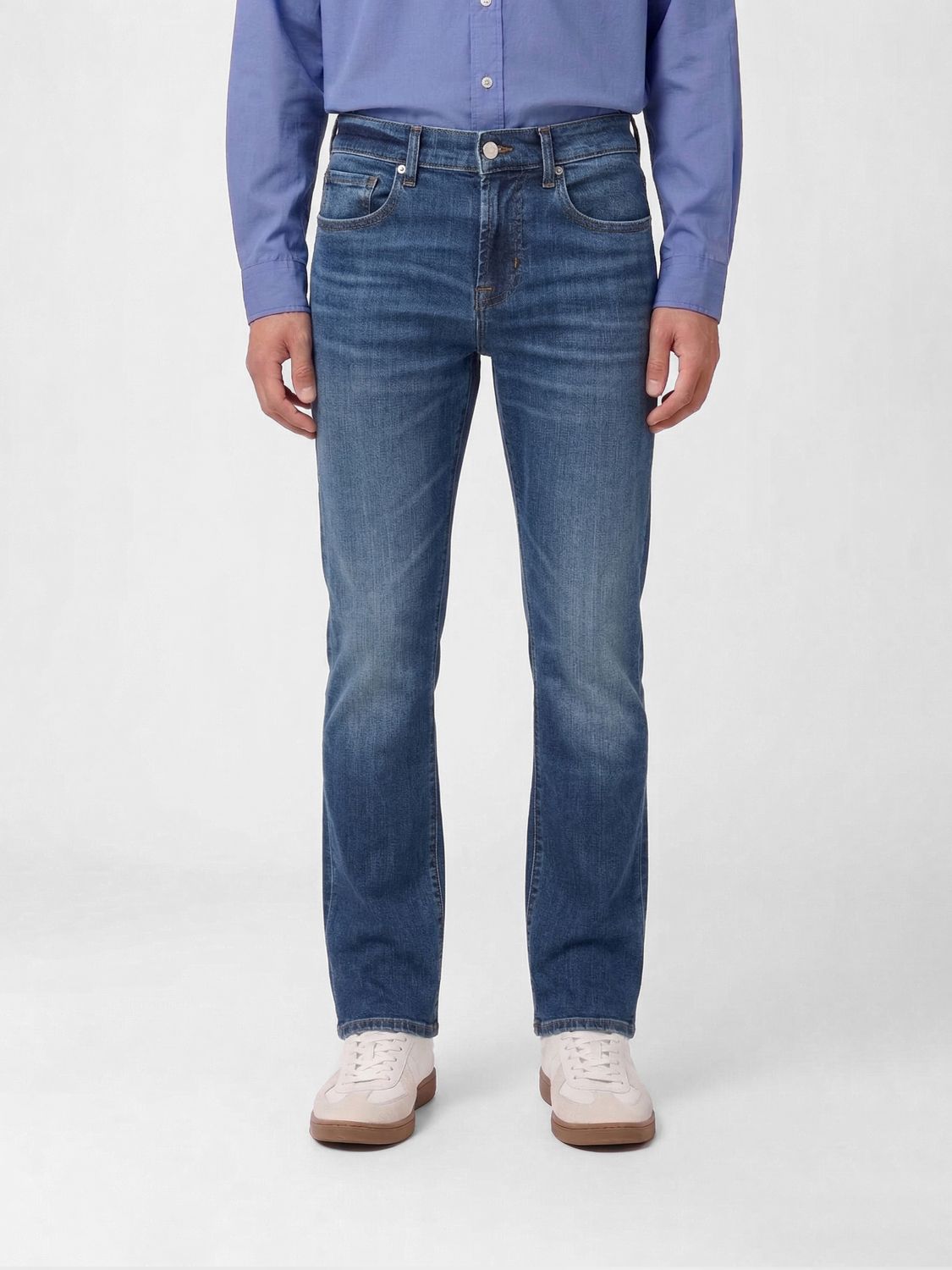 7 For All Mankind Jeans In Blue - 20% Off | Editorialist
