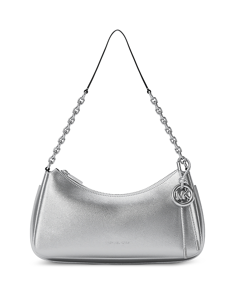 MICHAEL KORS Nolita Medium Metallic Leather Pouchette