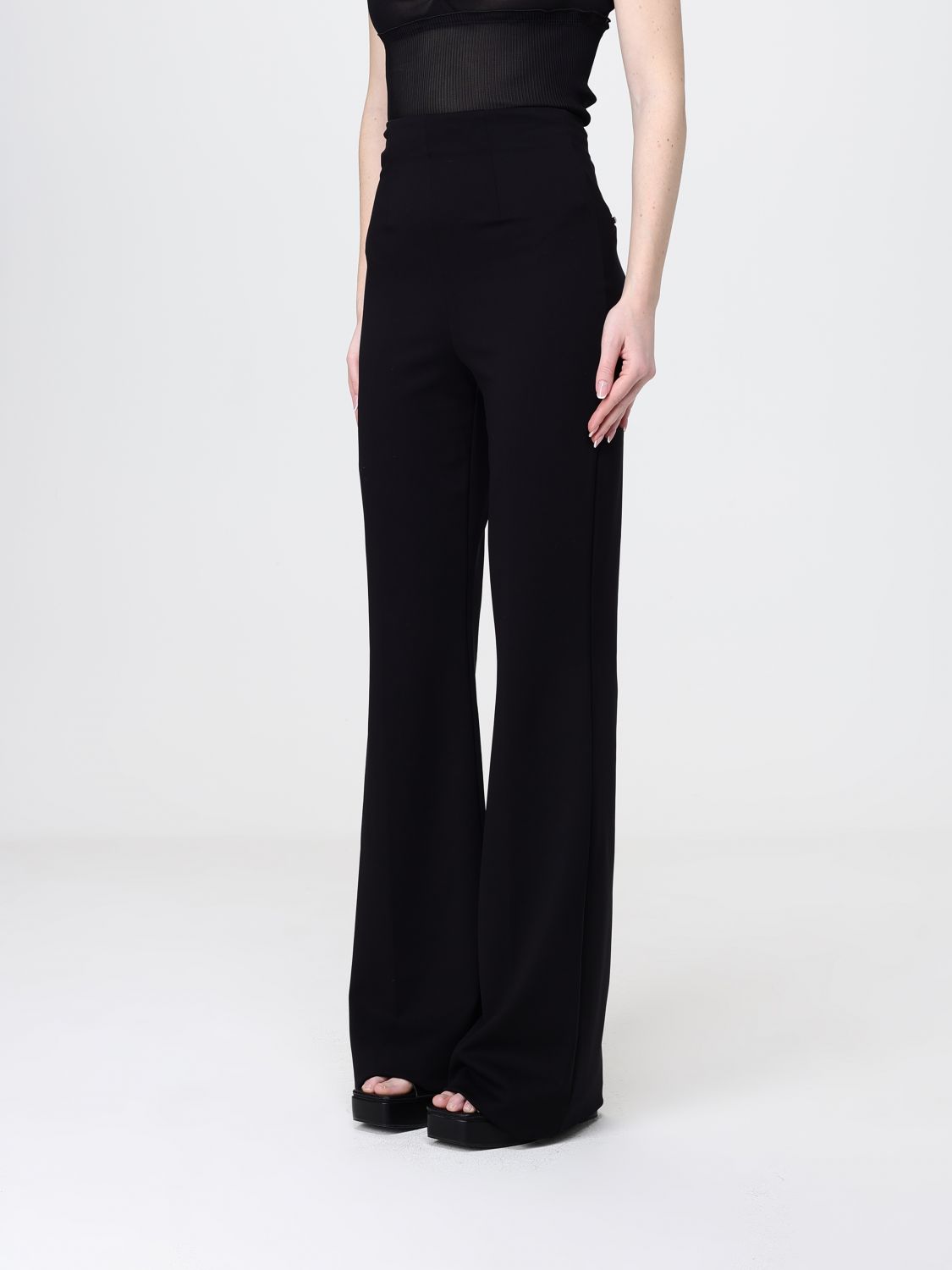 SPORTMAX Sportmax Black Flared Pants