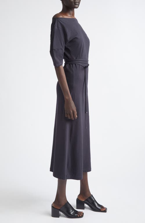 LEMAIRE Cotton & Linen Jersey Midi Dress