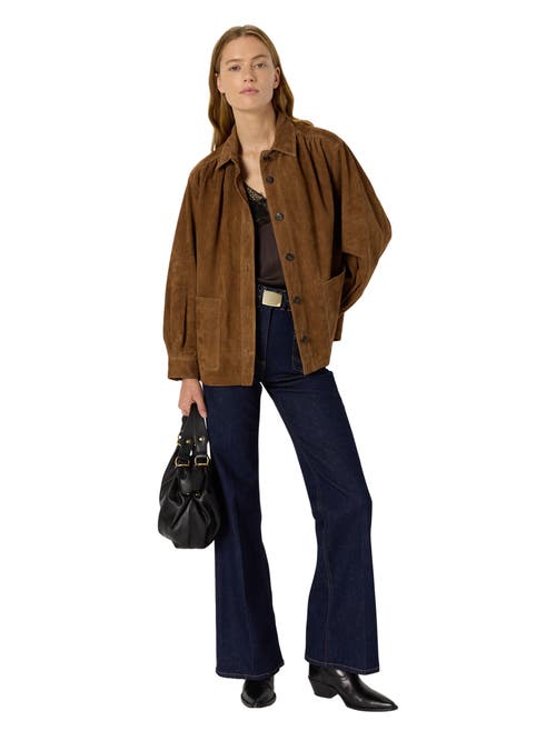 GERARD DAREL Nomelie Suede Jacket