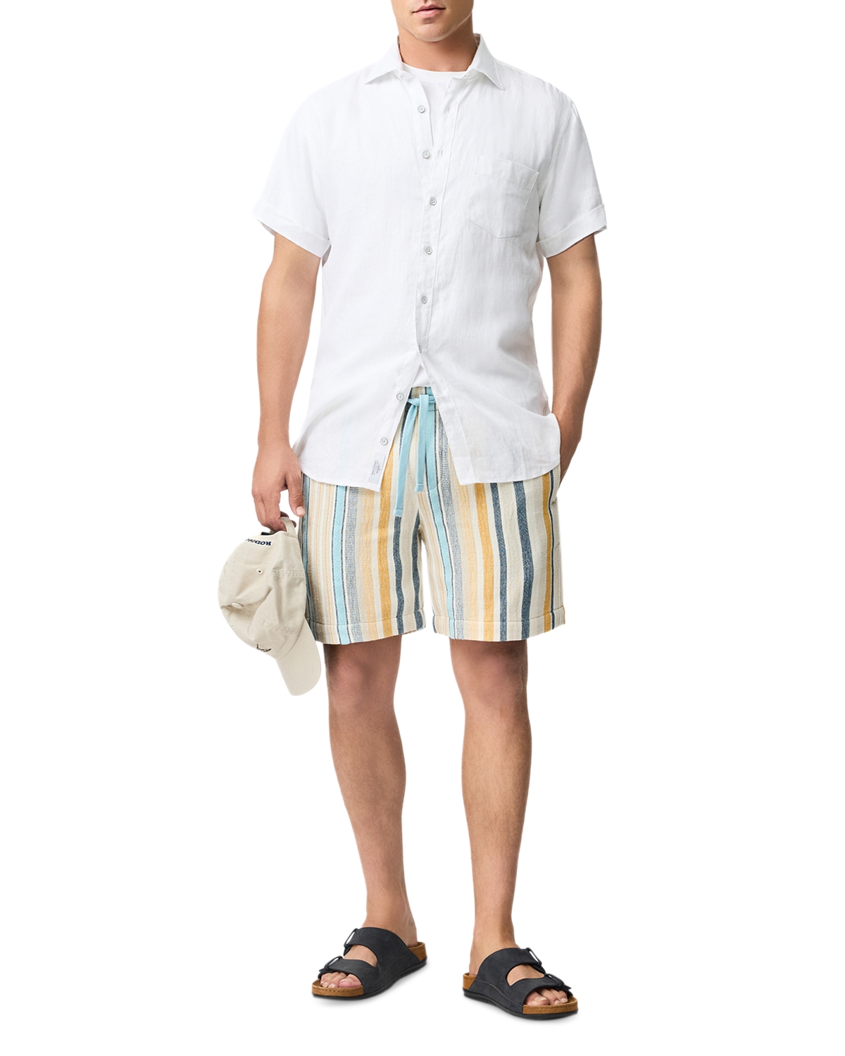 RODD & GUNN Lakeland Resort Fit 7" Stripe Shorts