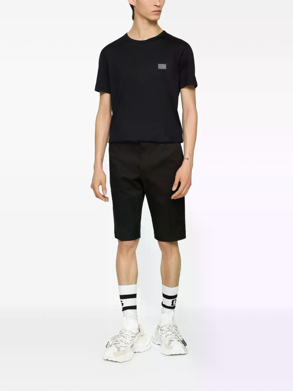 DOLCE & GABBANA cotton t-shirt with branded tag
