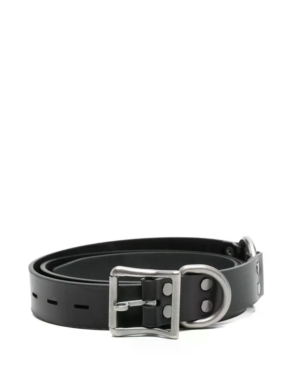 Martine Rose Sex Letter Belt - Black | Editorialist