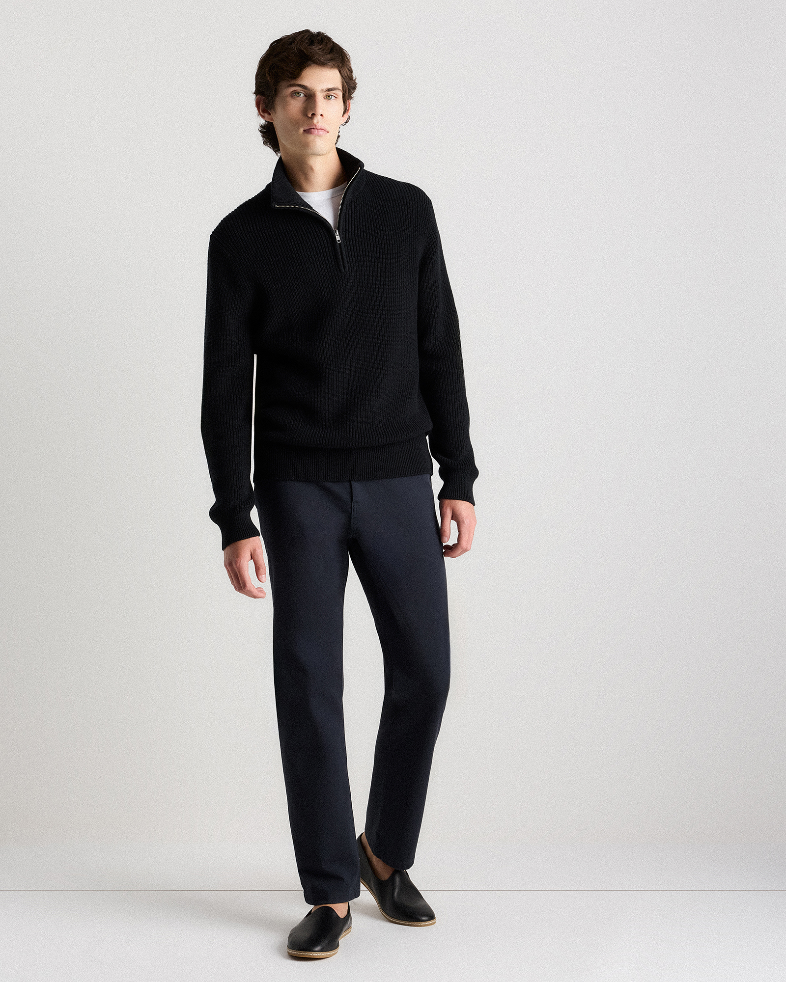 QUINCE Crafted Leather Slip-On Loafers