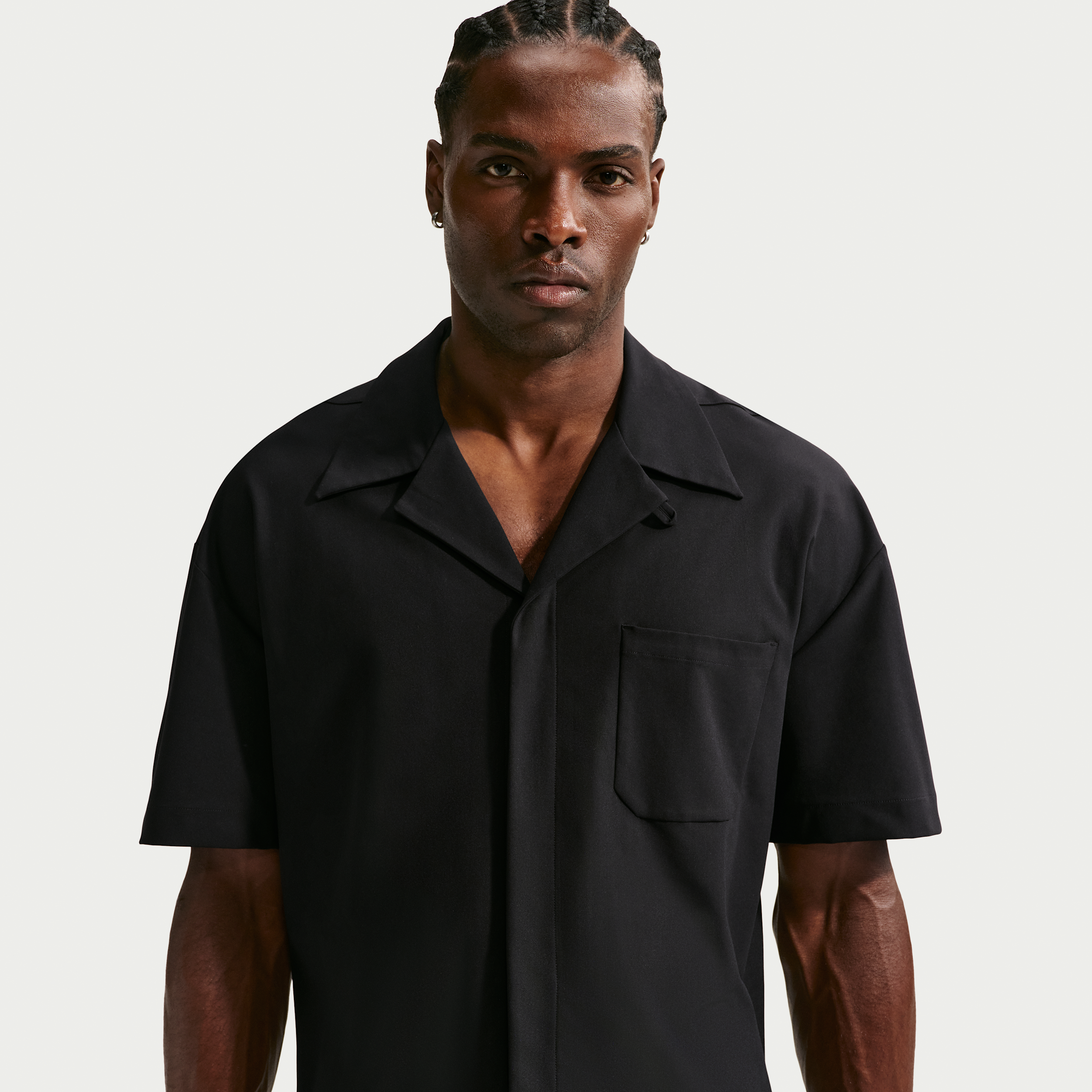 NIKE men's 24.7 perfectstretch dri-fit uv button-up shirt