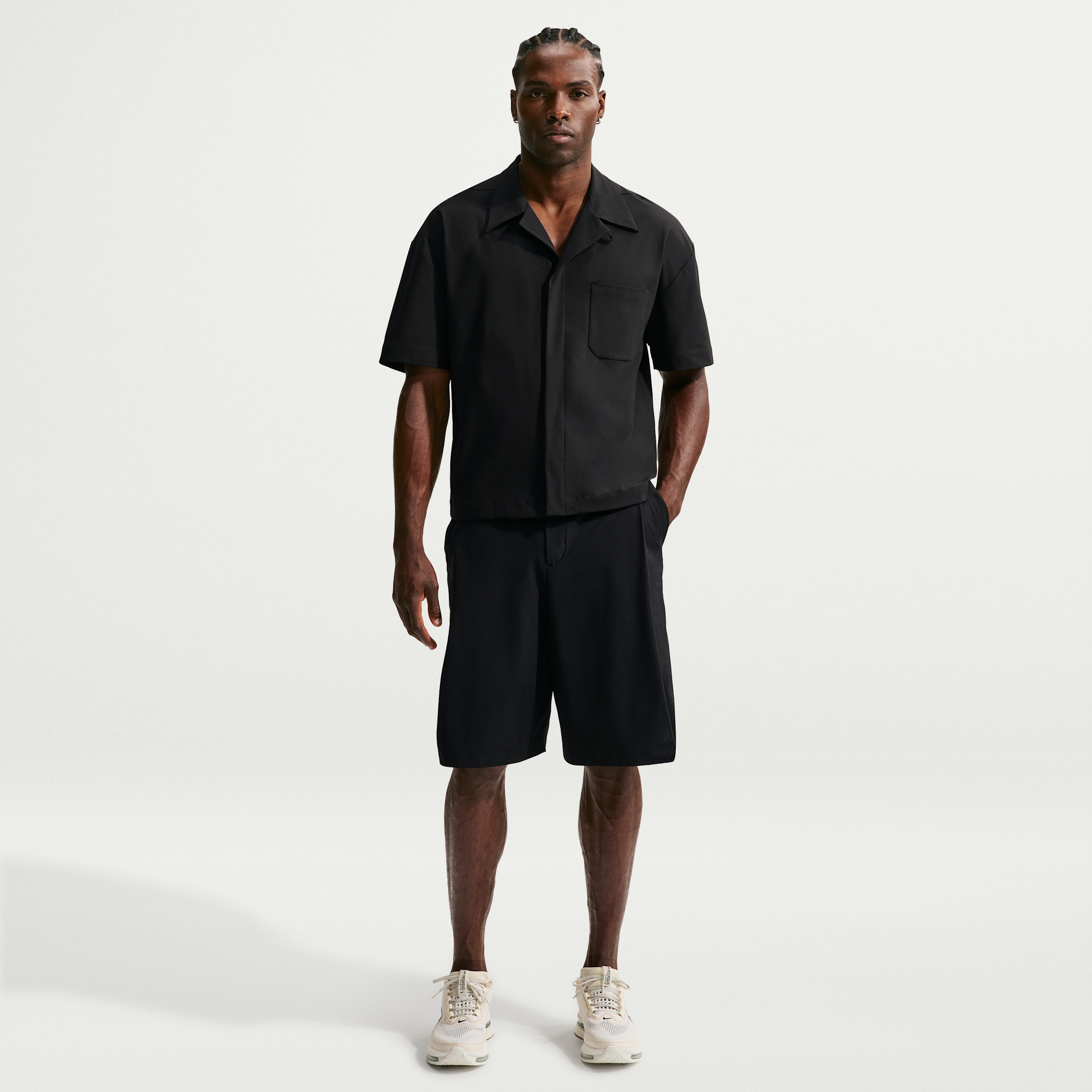 NIKE men's 24.7 perfectstretch dri-fit uv button-up shirt