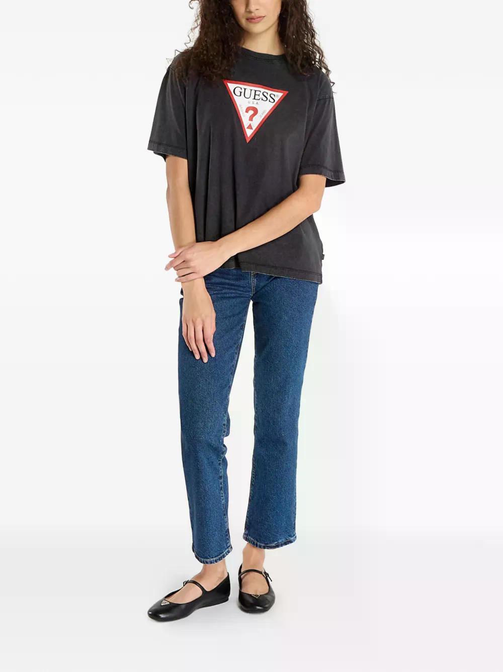 GUESS Logo-Print T-Shirt