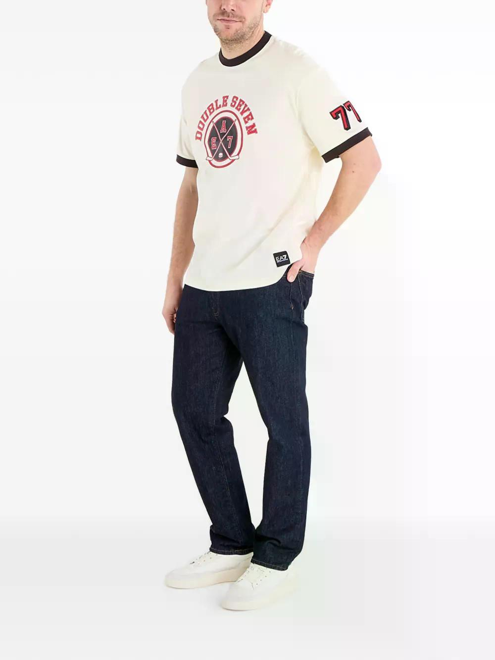 EA7 graphic-print t-shirt
