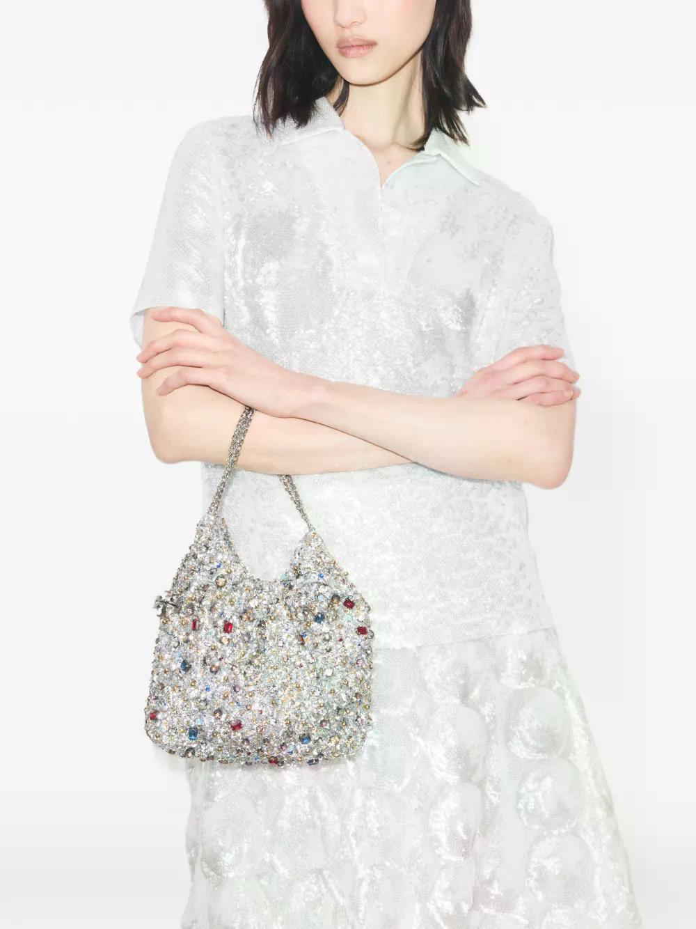 TORY BURCH Tory Burch Mini Fleming Embellished Bag