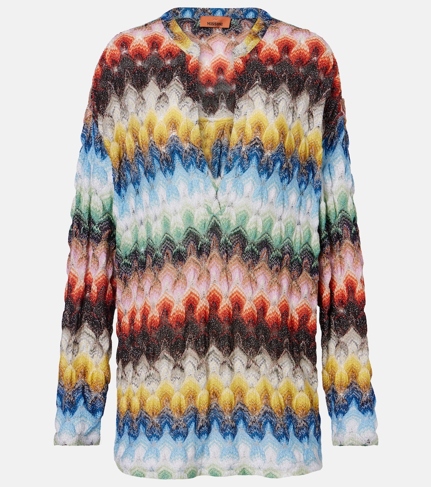 MISSONI Lamé Blouse