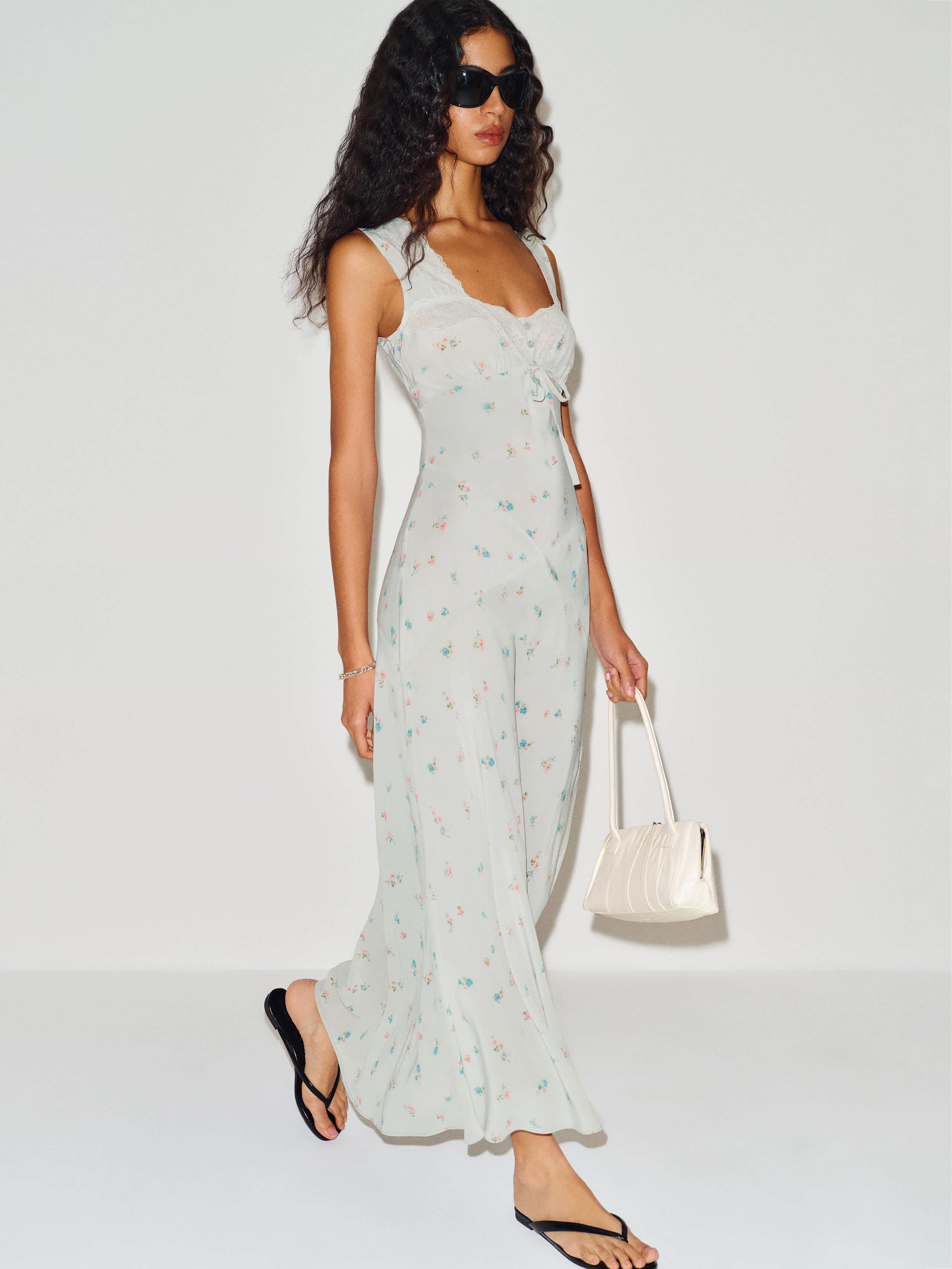 lalika lace maxi dress Loveshackfancy Lalika Lace Maxi Dress In White - 30% Off