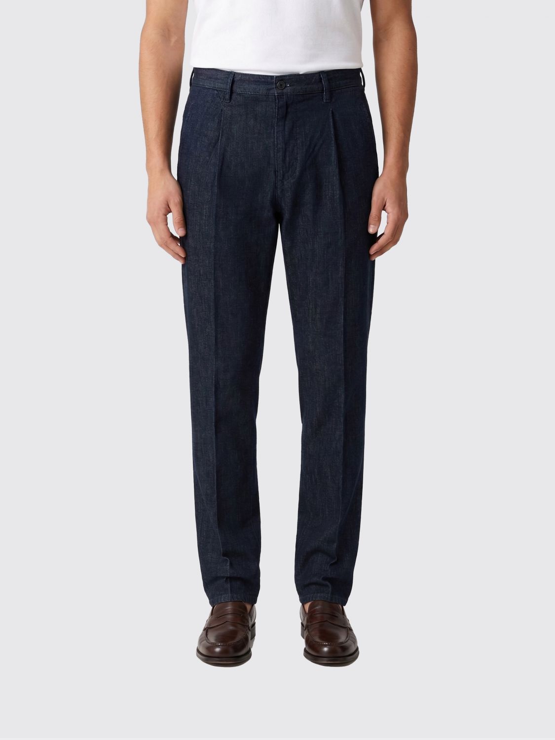 INCOTEX Incotex Slim Fit Jeans in Cotton Blend Denim