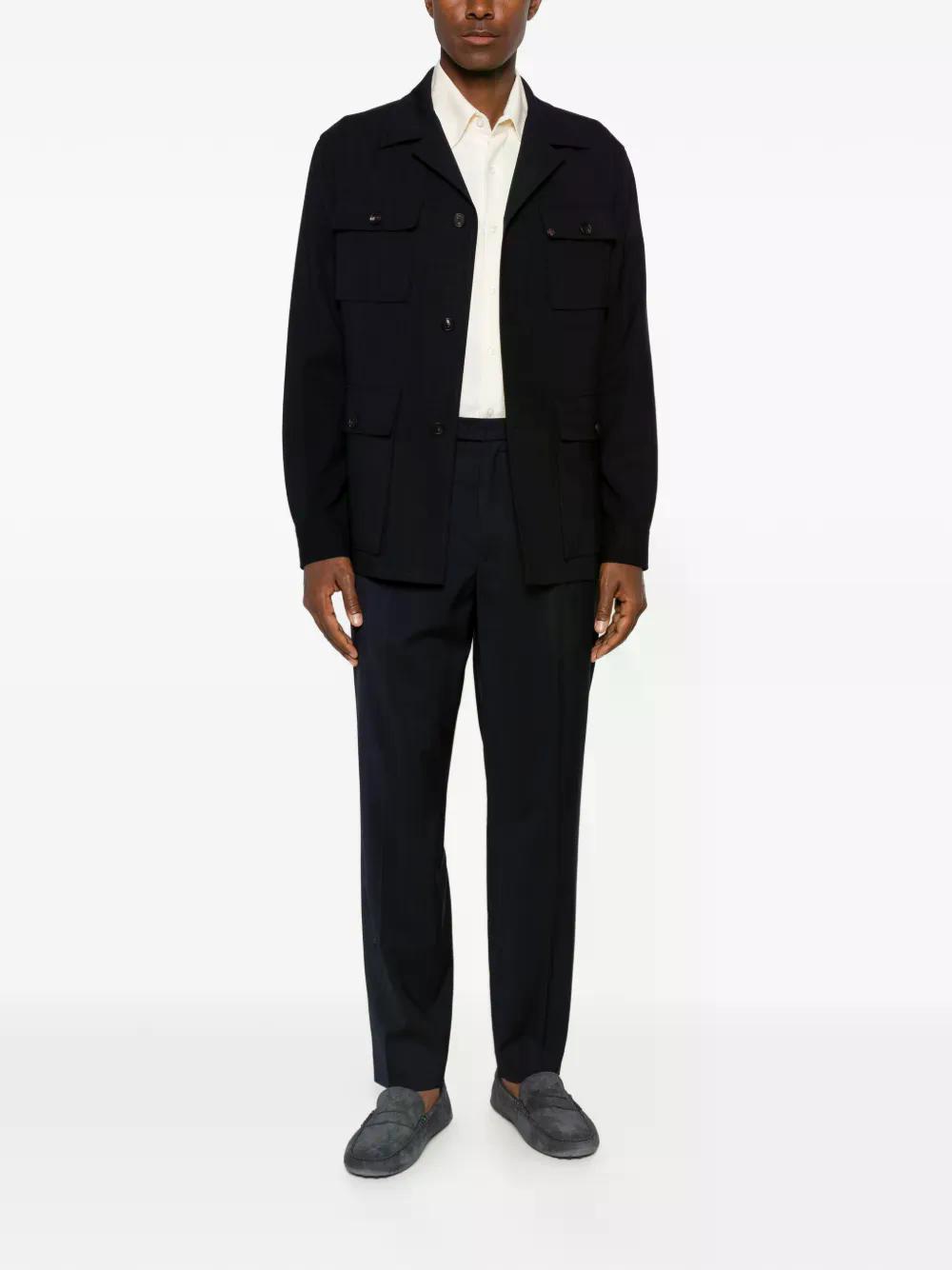 TAGLIATORE flap-pocket jacket
