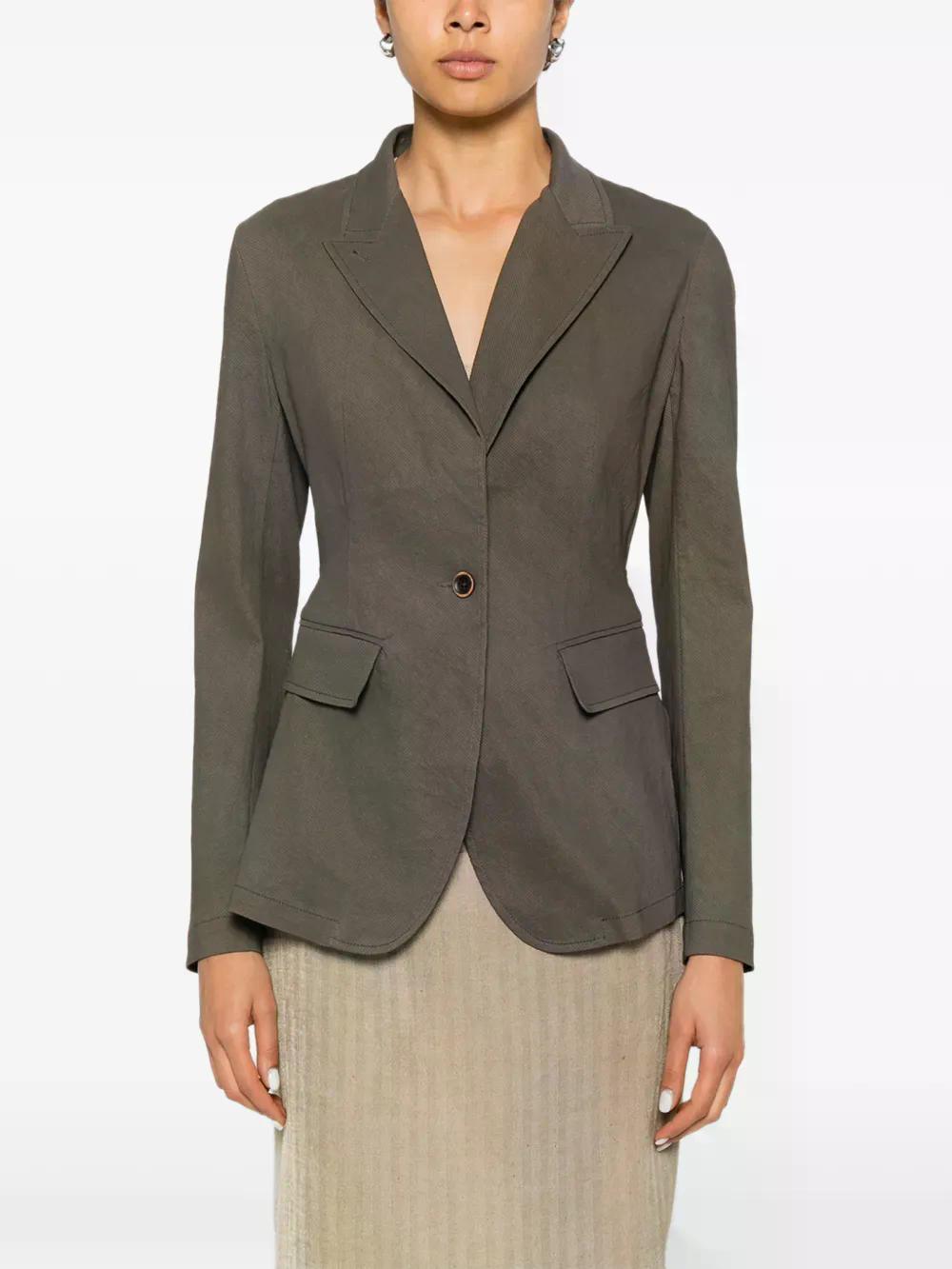 UMA WANG Single-Breasted Blazer