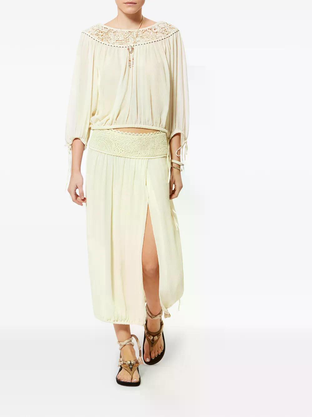 ISABEL MARANT Nelida Balloon-Sleeve Blouse