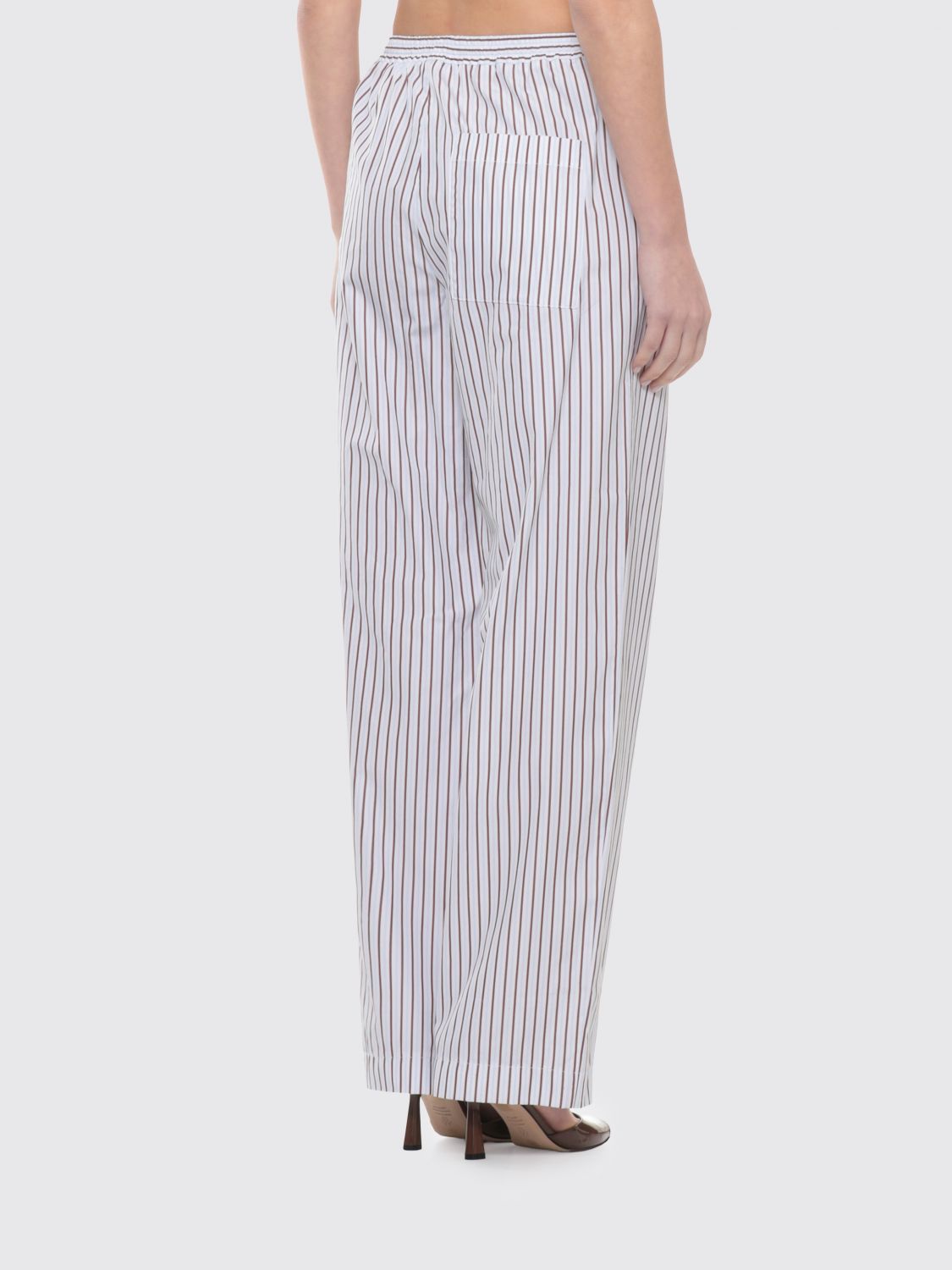 LOULOU DE SAISON LOULOU DE SAISON Red Tailored Trousers