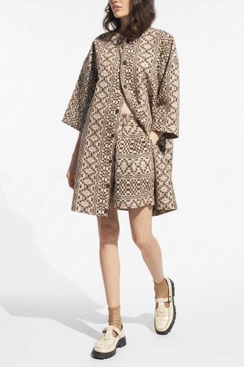 ACE & JIG Nova Reversible Shift Dress
