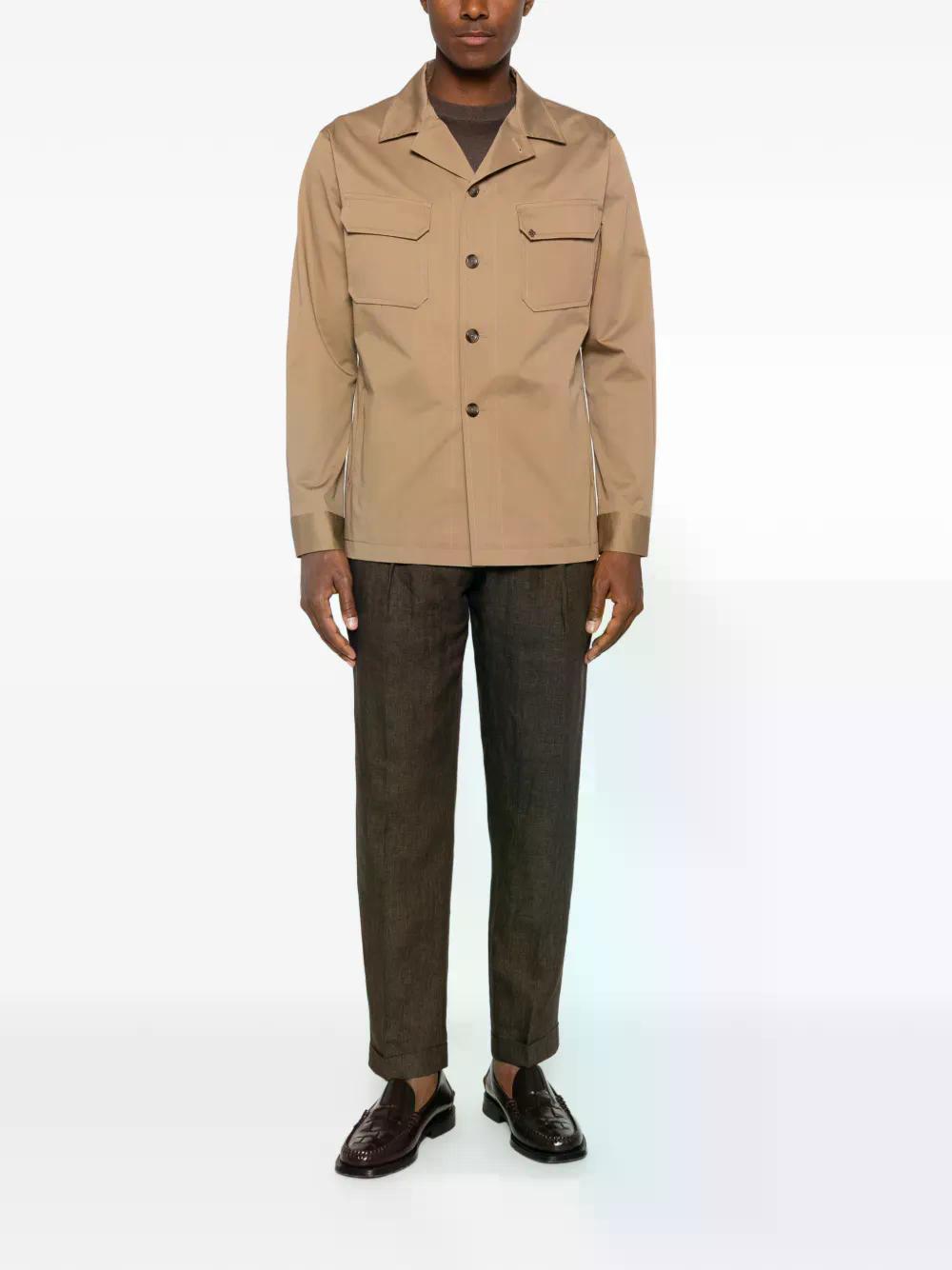TAGLIATORE Button-Up Field Jacket