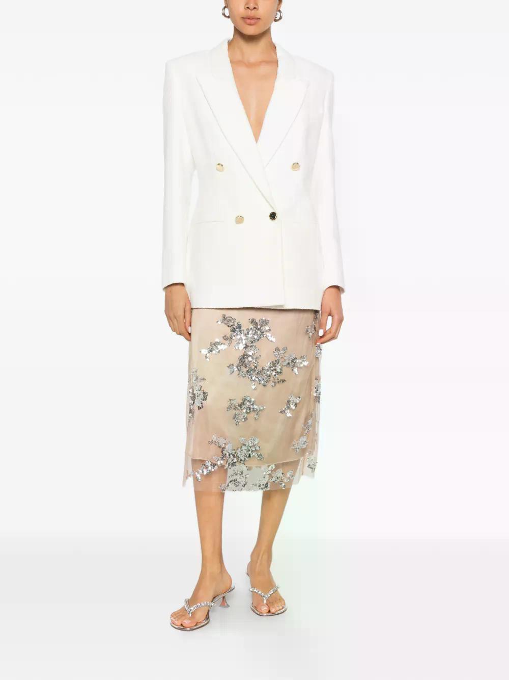 BLUMARINE Double-Breasted Blazer