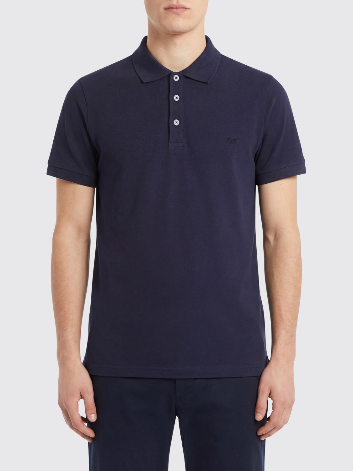 FAY cotton polo shirt