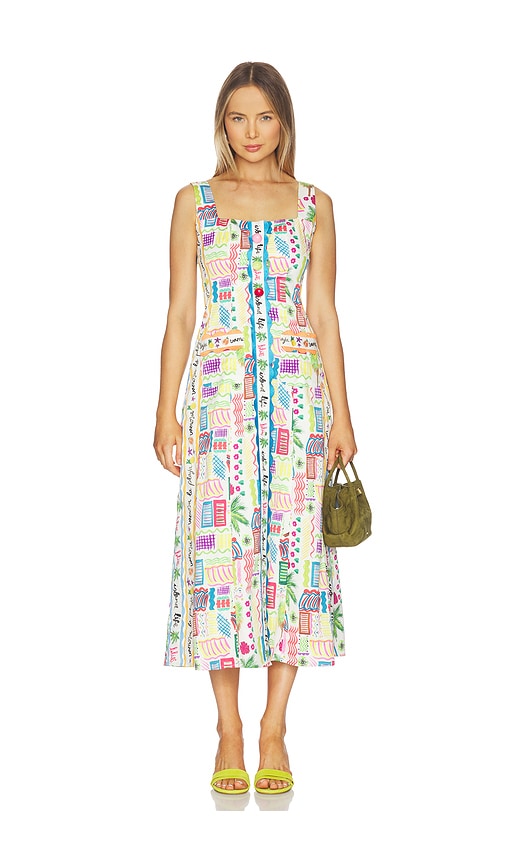 CELIAB CeliaB Bunya Printed Midi Dress
